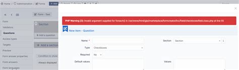 With Glpi Invalid Argument At Line Issue Pluginsglpi Formcreator Github