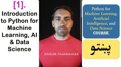 1 introduction to python for machine learning ai and data science learn ai and ml in pashto