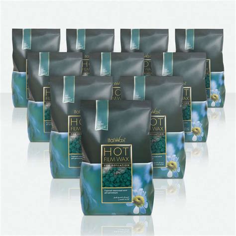 Multipack Italwax Film wax Azulene (10 pz da 1 kg) | Italwax Italia