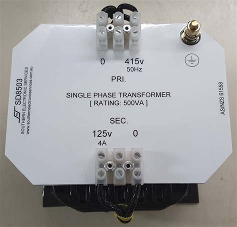 1ph Isolation Transformers Southern Electronic Services