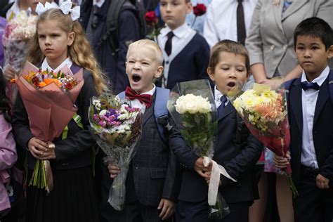 Russian Students Are Returning To School Where They Face New Lessons
