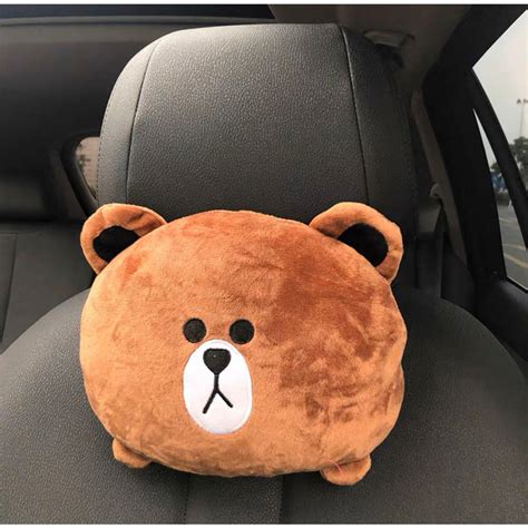 หมอนรัดเบาะ หมอนรองคอในรถ 1 คู่ Shopee Thailand