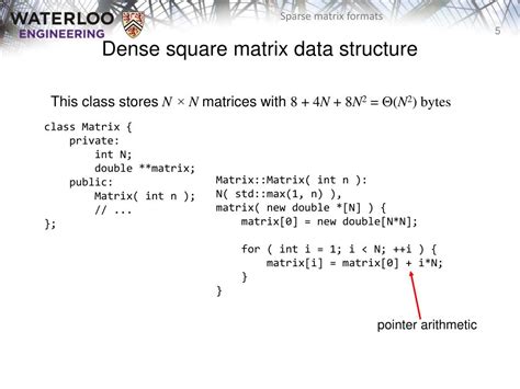Ppt Sparse Matrix Formats Powerpoint Presentation Free Download Id