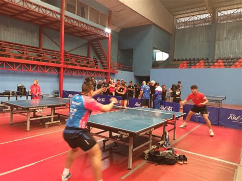 Equipo Cubano De Tenis De Mesa Entrena En Chile Hacia Panamericanos Fotos Prensa Latina
