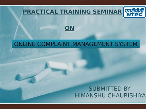 Pptx Online Complaint Management System Dokumen Tips