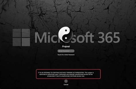 Display Lock Screen Message For MacOS Users Using Intune
