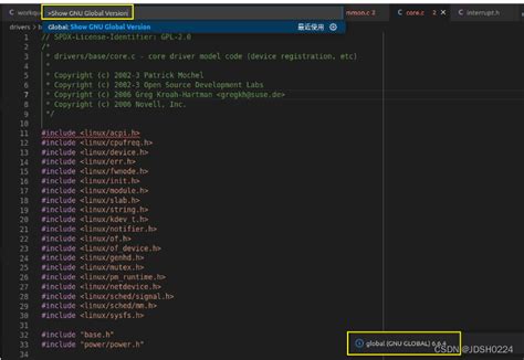 Vscode环境配置支持跳转，阅读linux Kernelvscode Gnu Global Csdn博客