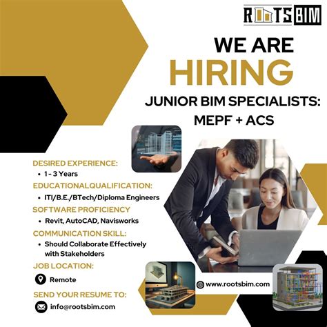 raj kumar dhar on linkedin hiring bim remotejob wfh acs mepf