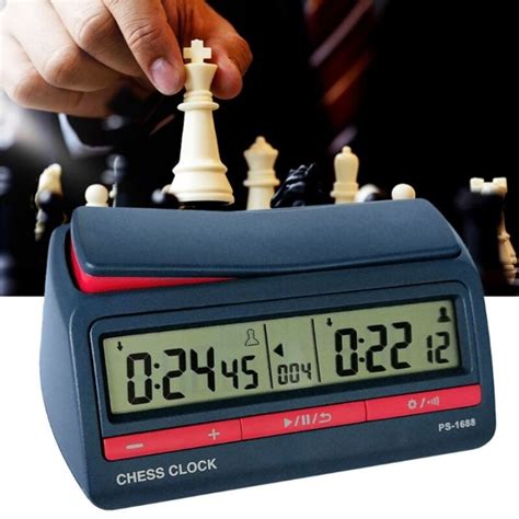 Chess Clock Professional Chess Digital Timer I Go Count Up Down Alarm