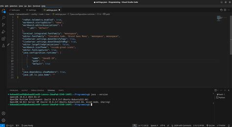 Ubuntu I Have A Problem Locating My Java File In Vscode Stack Overflow