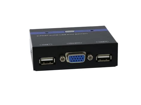 Nippon Labs KVM R FT Switch Selector For Computers With Ports Of USB Female Black Newegg Ca