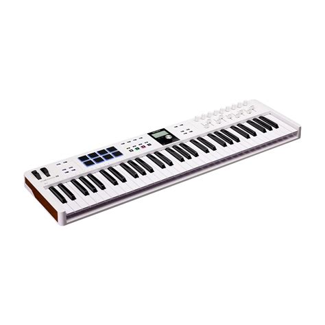 Arturia Keylab Essential 61 Mk3 Midi Keyboard Controller White Arturia Keylab Essential 61 Mk3 Midi Keyboard Controller White