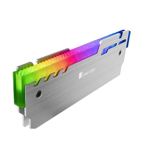 bộ tản nhiệt ram 4 thanh jonsbo nc 3 led rgb Đồng bộ main 5v