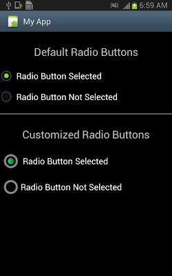 Android Using Image In RadioButton Instead Of Text Stack Overflow