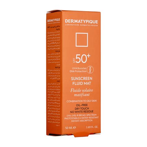 ضد آفتاب بی رنگ پوست چرب Spf50 درماتیپیک 50 میلی لیتر فروشگاه