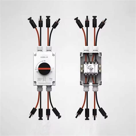 32a Isolator Rotary Switch Disconnector Solar Pv Dc 1000v Isolator