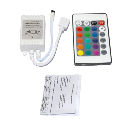 Key IR Infrared Controller V DC For RGB LED Strip Light V DC