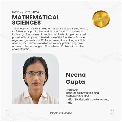 Anand Chembeti On Linkedin Infosysprize2024