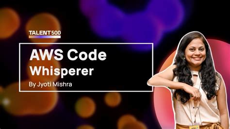 Aws Code Whisperer Master The Ide Essentials Youtube