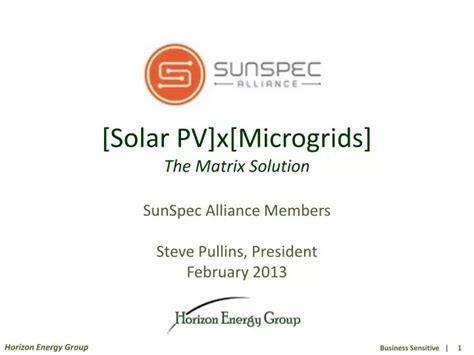 Ppt [solar Pv]x[microgrids] The Matrix Solution Powerpoint Presentation Id 3035202