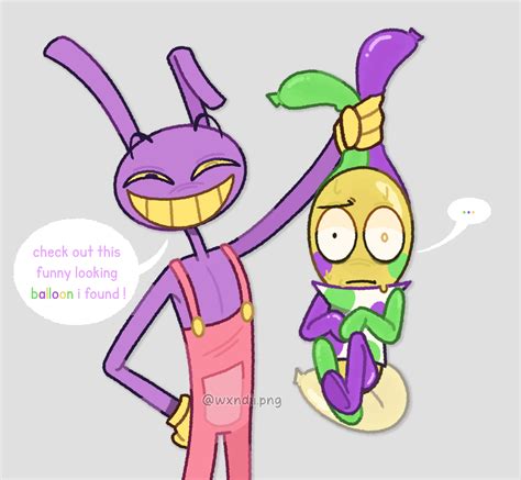 Jax X Looey In 2025 Cute Drawings Dandy Comic Silly Pictures