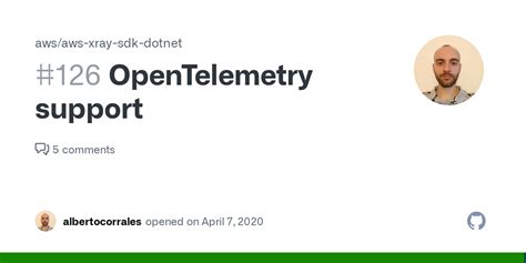 Opentelemetry Support · Issue 126 · Awsaws Xray Sdk Dotnet · Github