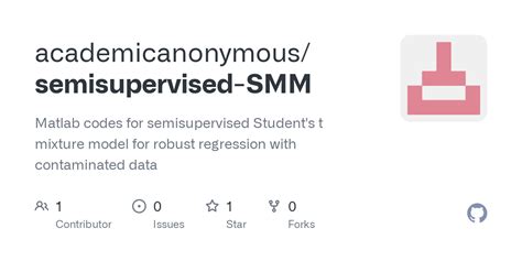 GitHub Academicanonymous Semisupervised SMM Matlab Codes For Semisupervised Babe S T