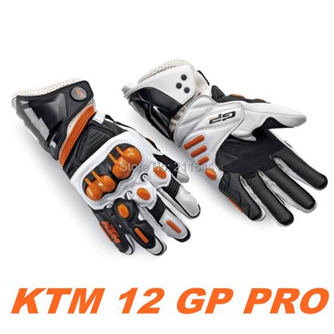 Купить Классическая ktm gp про мотоцикл перчатки ktm натуральной кожи ...