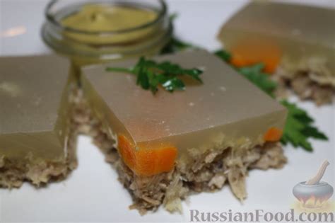 Холодец, рецепты на RussianFood.com: 200 рецептов холодца (студня)