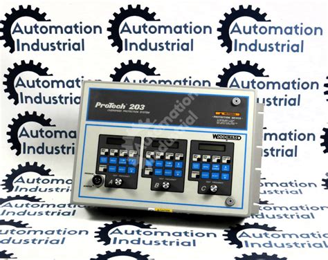 8200 203 By Woodward Over Speed Protection System Protech 203 Series