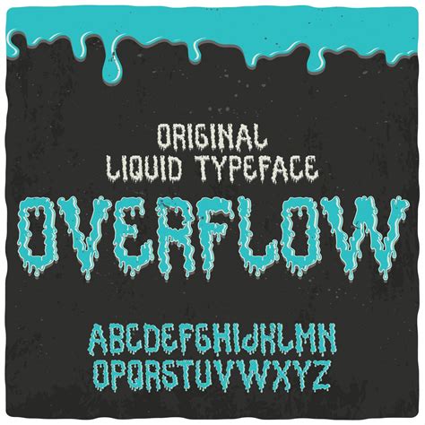Overflow Typeface