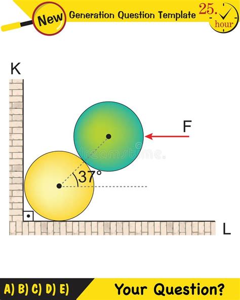 Physics Experimental Verification Of Lamiâ€™s Theorem Stock Vector