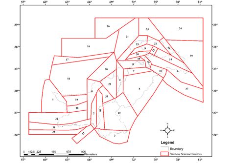 shallow seismic source zones download scientific diagram