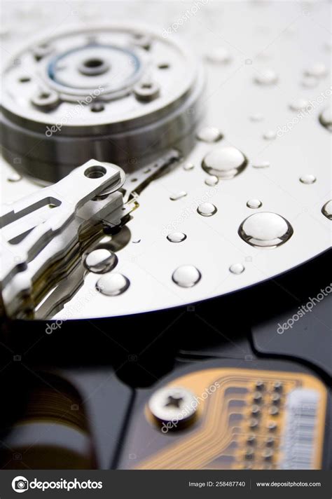 Read Write Head Computer Hard Drive Stock Photo By YAYImages 258487740