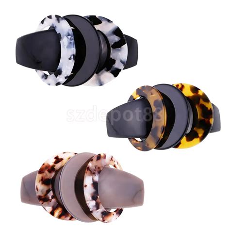 Женские для девушек большие ацетатные противоскользящие зажим для волос заколка для волос