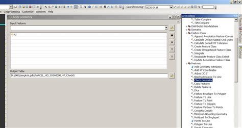 Invalid Geometry Data Revol