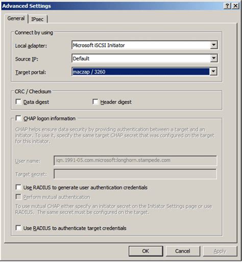 windows failover cluster and iscsi technology