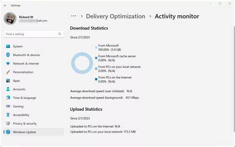 View Windows Update Bandwidth In Activity Monitor Geek Rewind