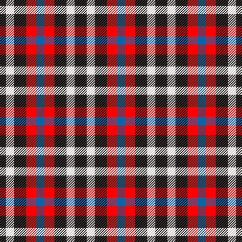 Premium Vector Seamless Retro Tartan Pattern 155