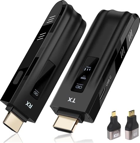 Amazon Com HDMI Wireless Transmitter And Receiver 5G 4K Decode 1080P Output Portable HDMI