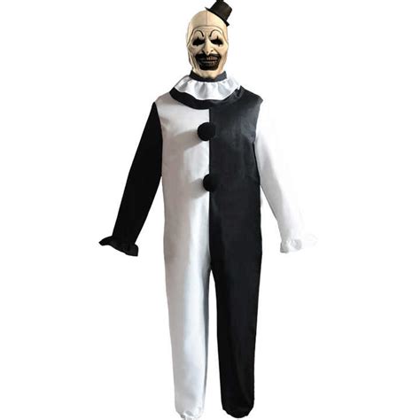Terrifier Costume Art The Clown Cosplay Outfits For Halloween