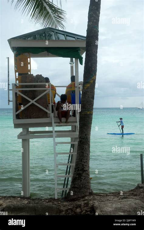Lifeguard Tower Boracay The Visayas Philippines Southeast Asia