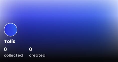 Tolis Profile Opensea