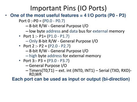 Introduction To 8051 Powerpoint Slides Learnpick India