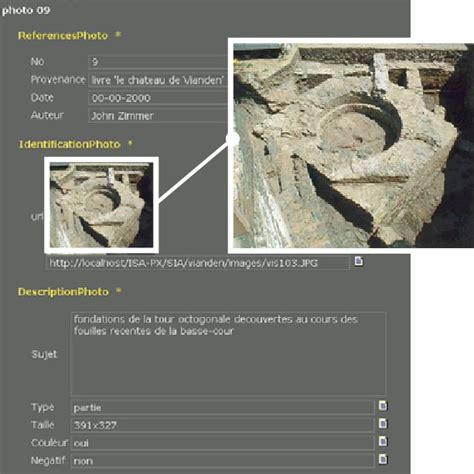 Html Representation Of The Xml Data And Metadata Of A Photo Thanks To