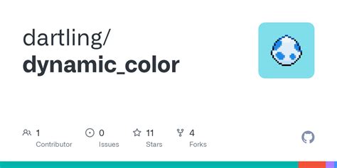 GitHub Dartling Dynamic Color