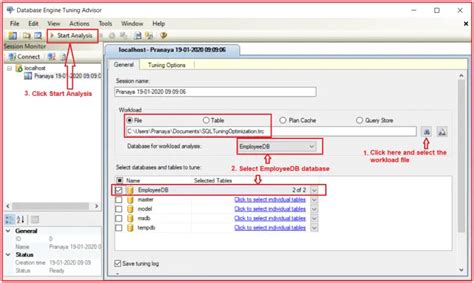 Database Engine Tuning Advisor Dot Net Tutorials