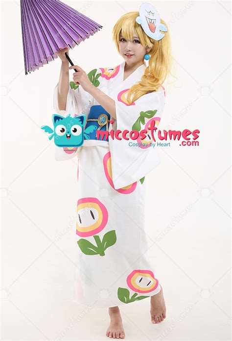 Odyssey Princess Peach Kimono Cosplay Costume Cosplay Shop