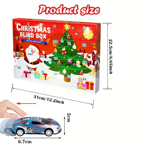24 шт Різдвяний календар Різдвяна іграшка 2023 року Іграшка Temu Czech Republic