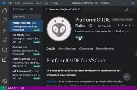 How To Use PlatformIO In Visual Studio Code To Program Arduino Arduino Maker Pro